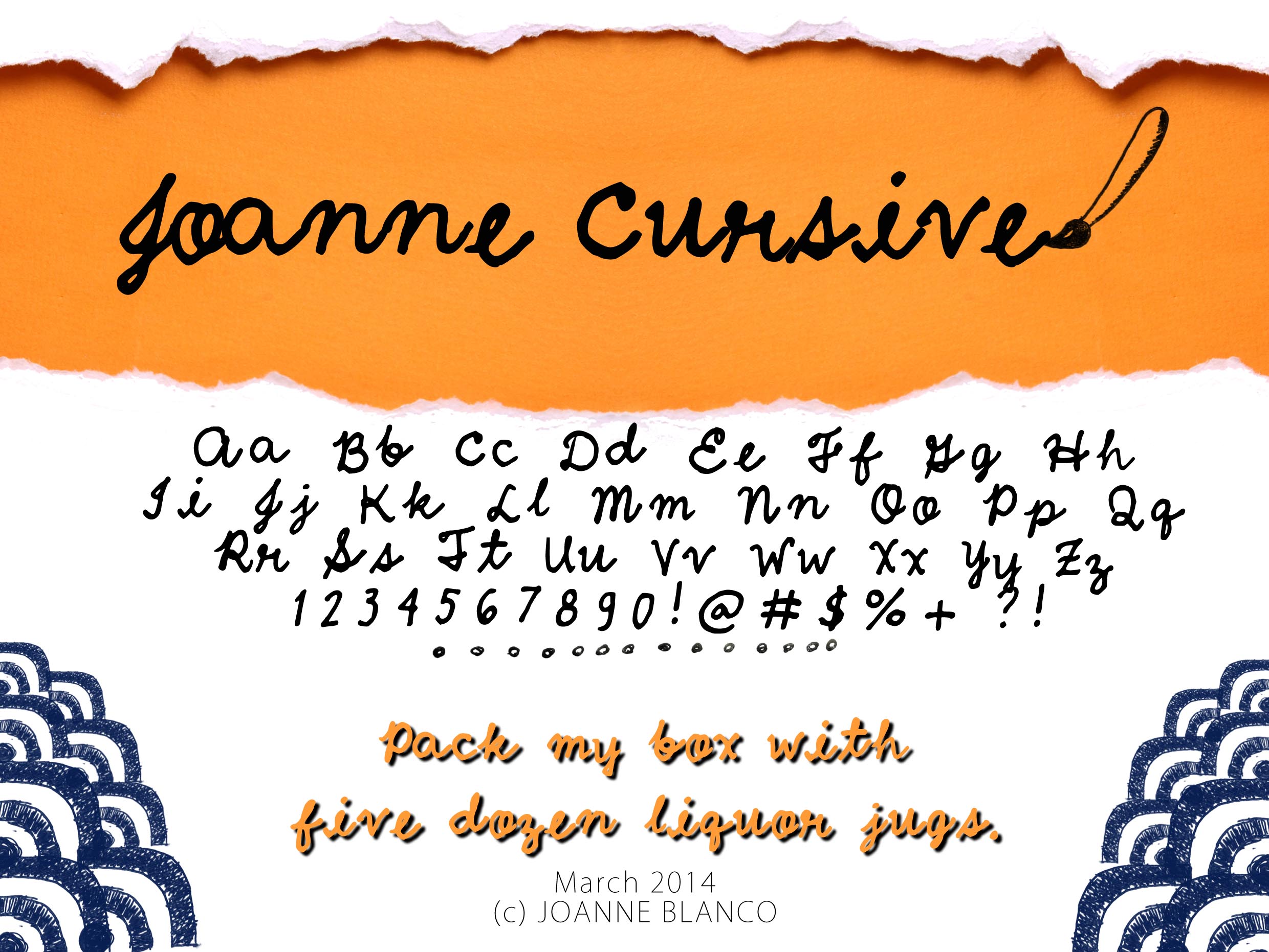 Joanne Cursive by farnesylPP on DeviantArt