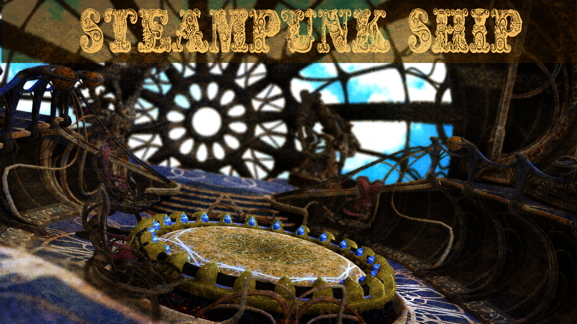 Steampunk Ship Stage [Download] by VLLNSK on DeviantArt