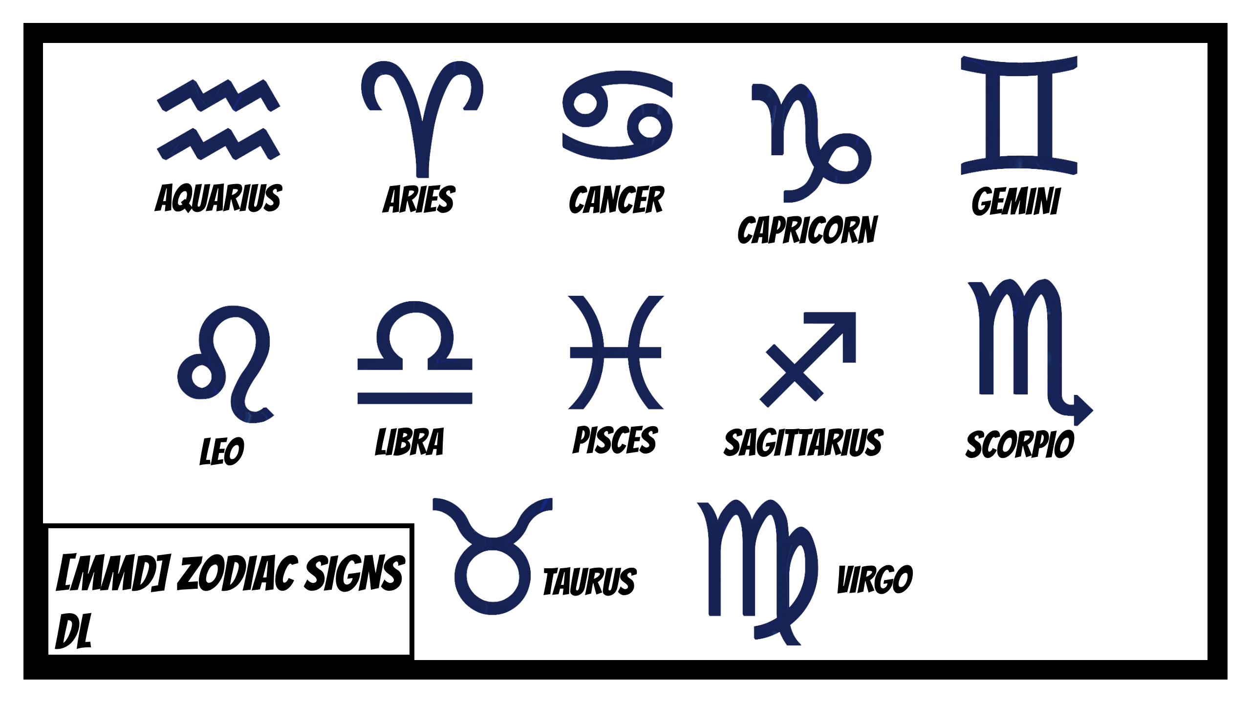 [MMD] Zodiac Signs DL by Lactory on DeviantArt