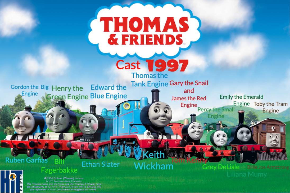 The Thomas and Friends Cast 1997 by Pattylarosa on DeviantArt