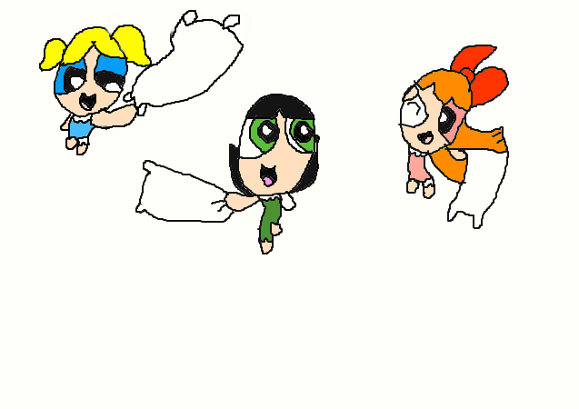 sleepover with the powerpuff girls by izcheybffs on DeviantArt
