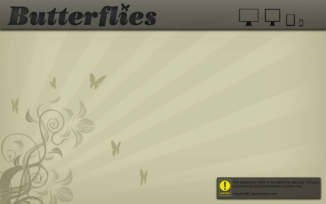 Butterflies-wp. by Psycho287 on DeviantArt