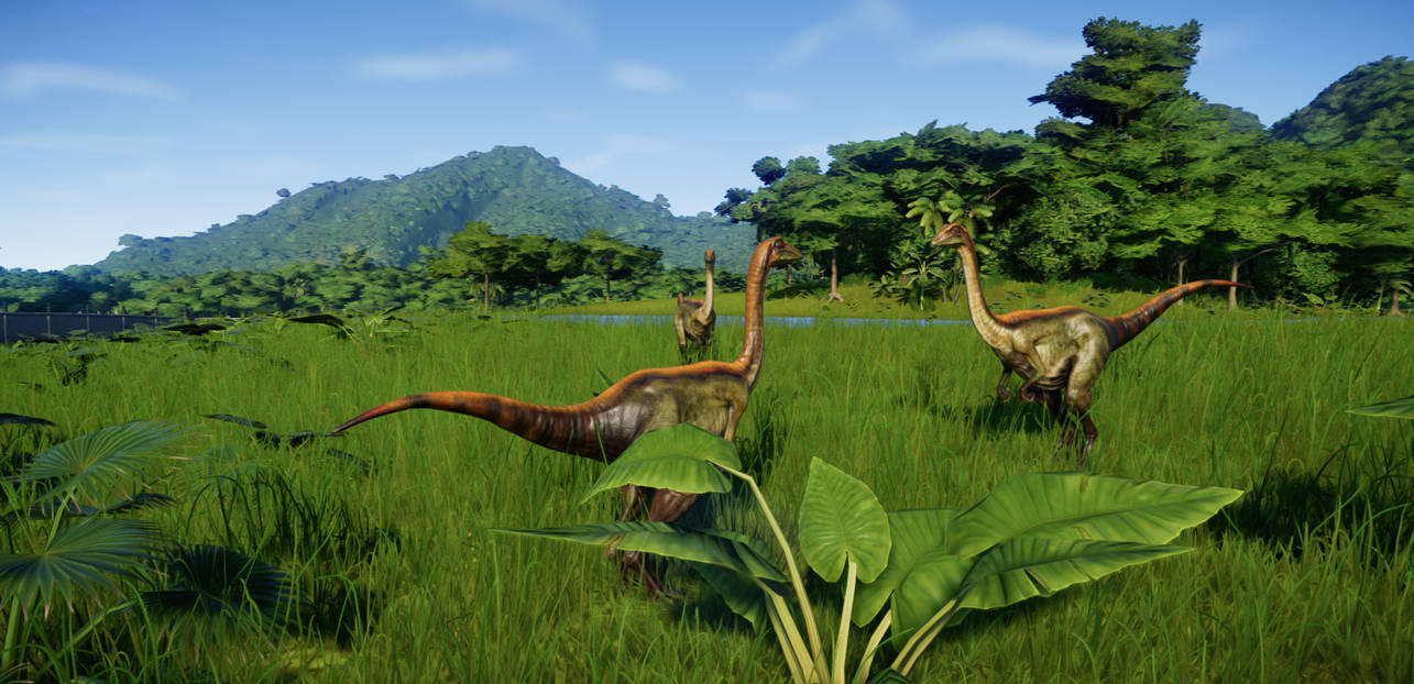 Archaeornithomimus Jurassic World Evolution Dl by TimoStrawBerry21 on ...