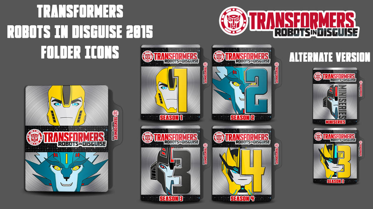 Transformers Robots in Disguise 2015 Folder Icons by Putz7 on DeviantArt