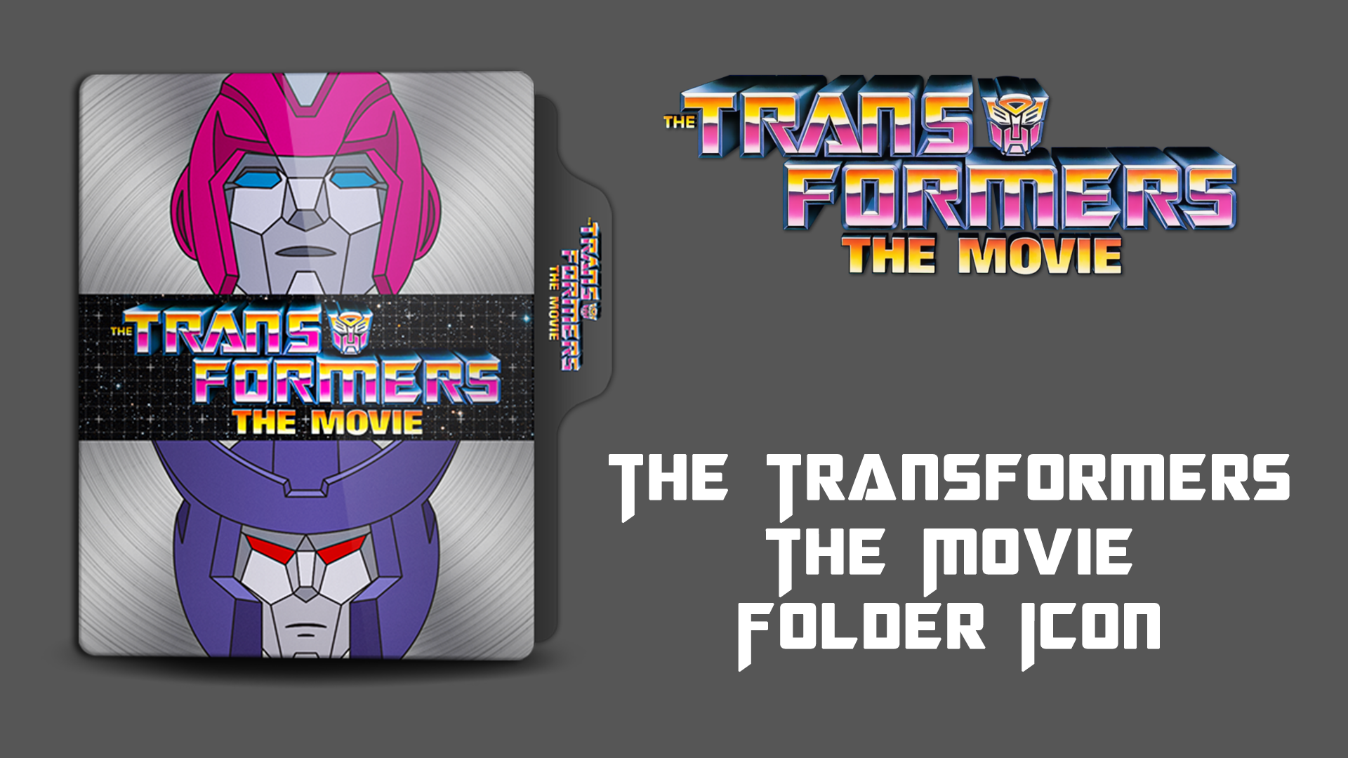 The Transformers The Movie (1986) Folder Icon by Putz7 on DeviantArt