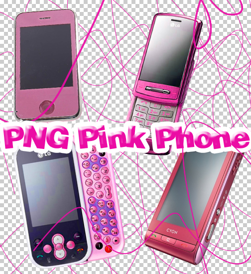 PNG Pink Phone by joonasbtotaal on DeviantArt