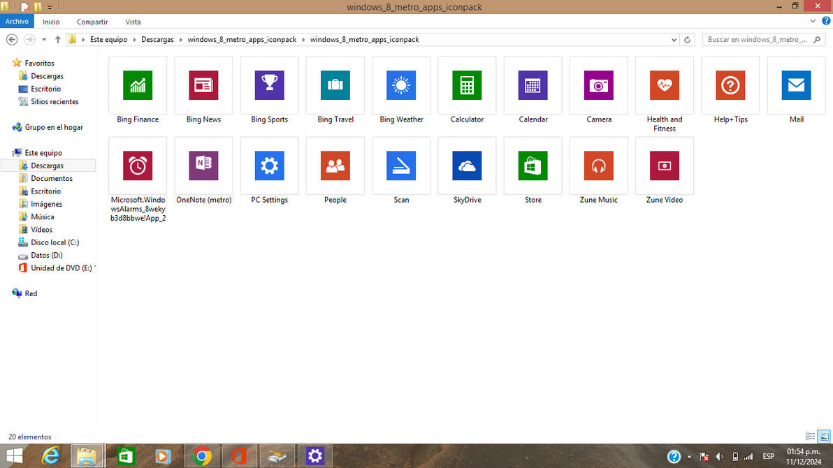 Windows 8 Metro Apps Iconpack by Brunoleiva6381 on DeviantArt