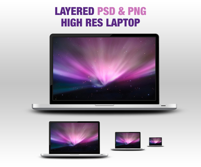Layered PSD and PNG Laptop by webodream on DeviantArt