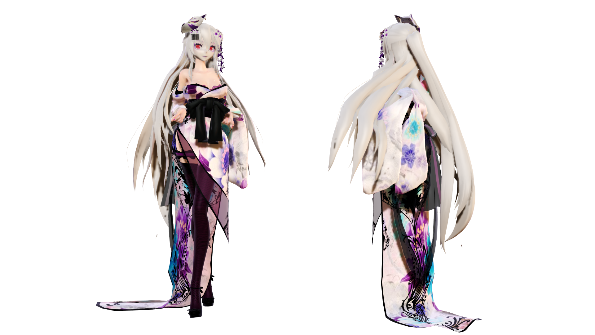 Model DL - TDA Geisha Haku by elina002 on DeviantArt