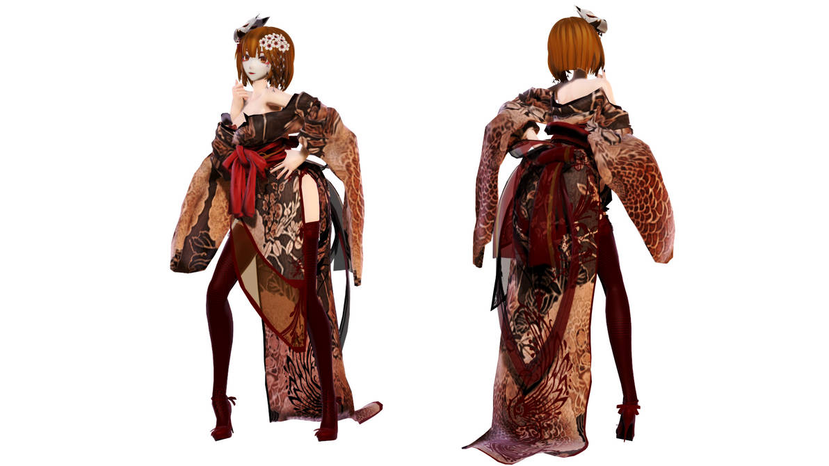 Model DL - TDA Geisha Meiko by elina002 on DeviantArt