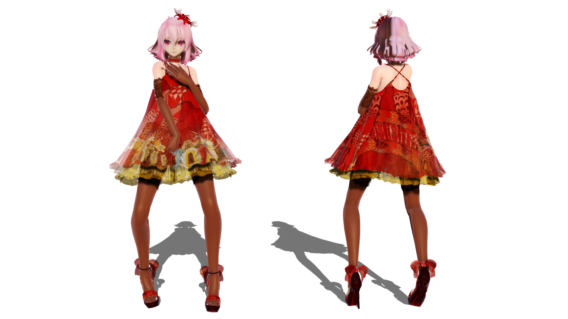 Model DL - TDA Night Dress Luka by elina002 on DeviantArt