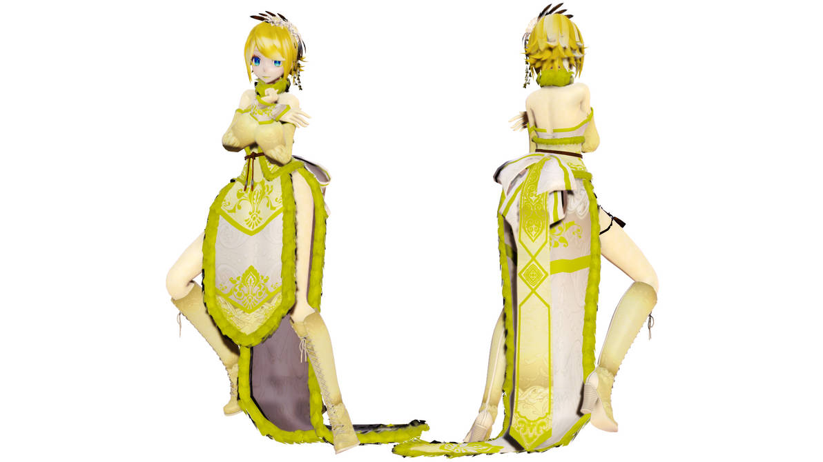 Model DL TDA Winter Chinese Rin By Elina On DeviantArt