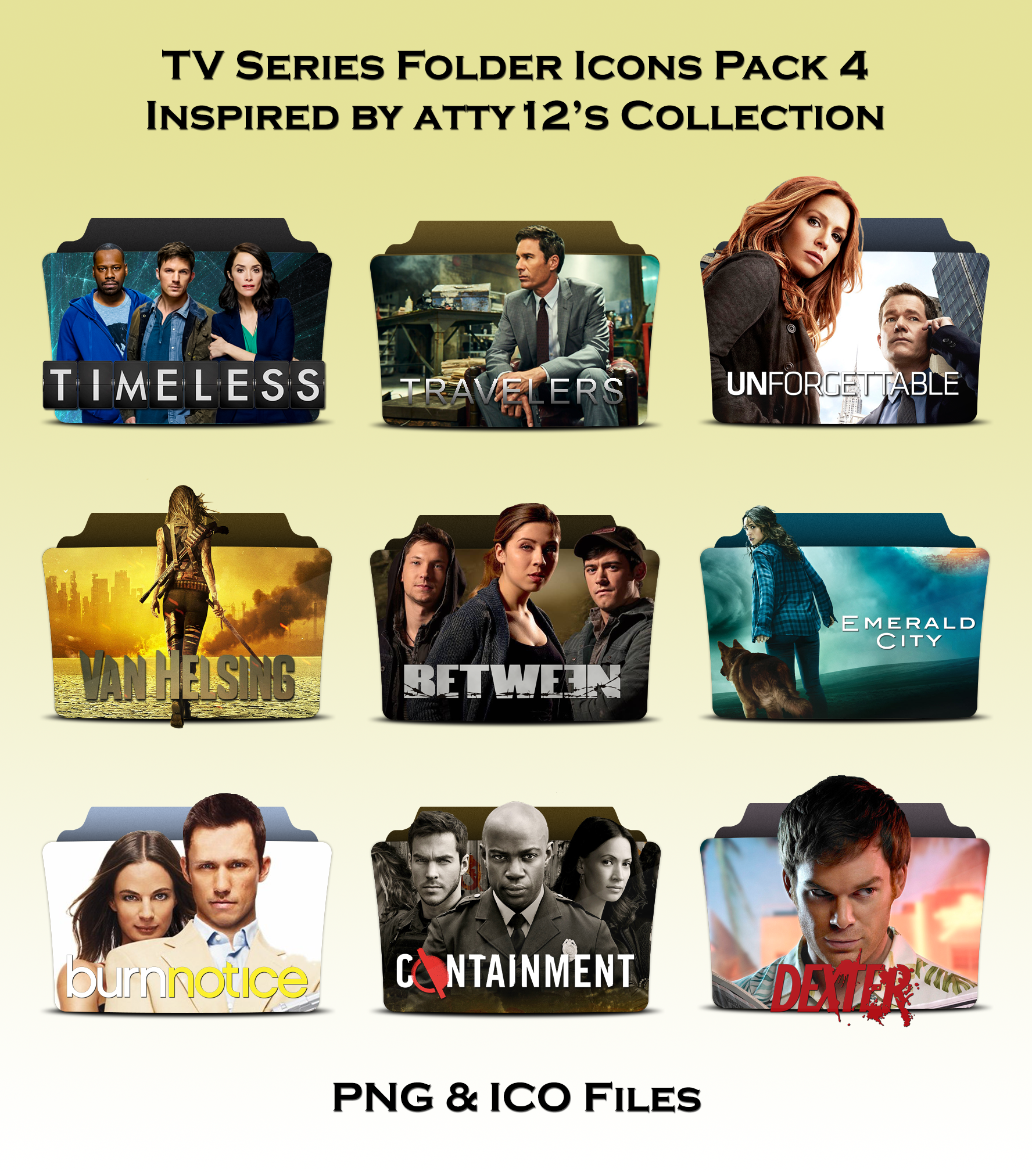 TV Series Folder Icons - Pack 4 by oakabdulla on DeviantArt