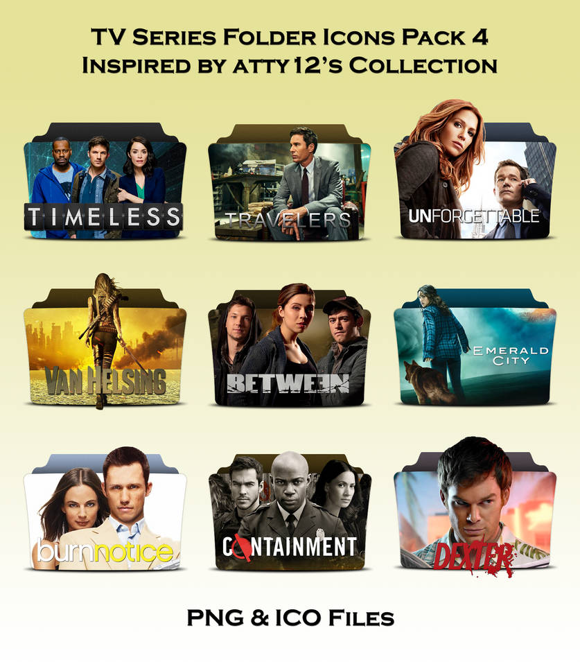 TV Series Folder Icons - Pack 4 by oakabdulla on DeviantArt