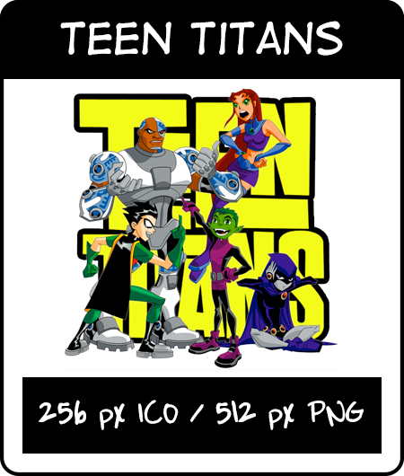 Teen Titans - Icon by oakabdulla on DeviantArt