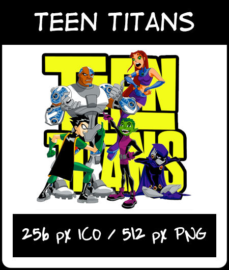 Teen Titans - Icon by oakabdulla on DeviantArt