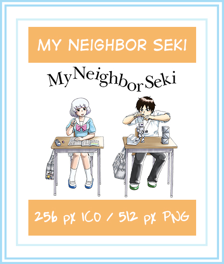 My Neighbor Seki - Icon by oakabdulla on DeviantArt