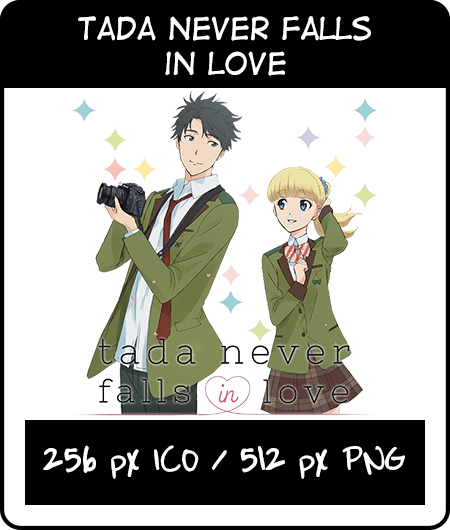 Tada Never Falls in Love - Icon by oakabdulla on DeviantArt