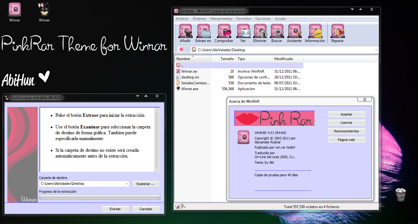 Tema Winrar Pinkrar by AbiHun on DeviantArt