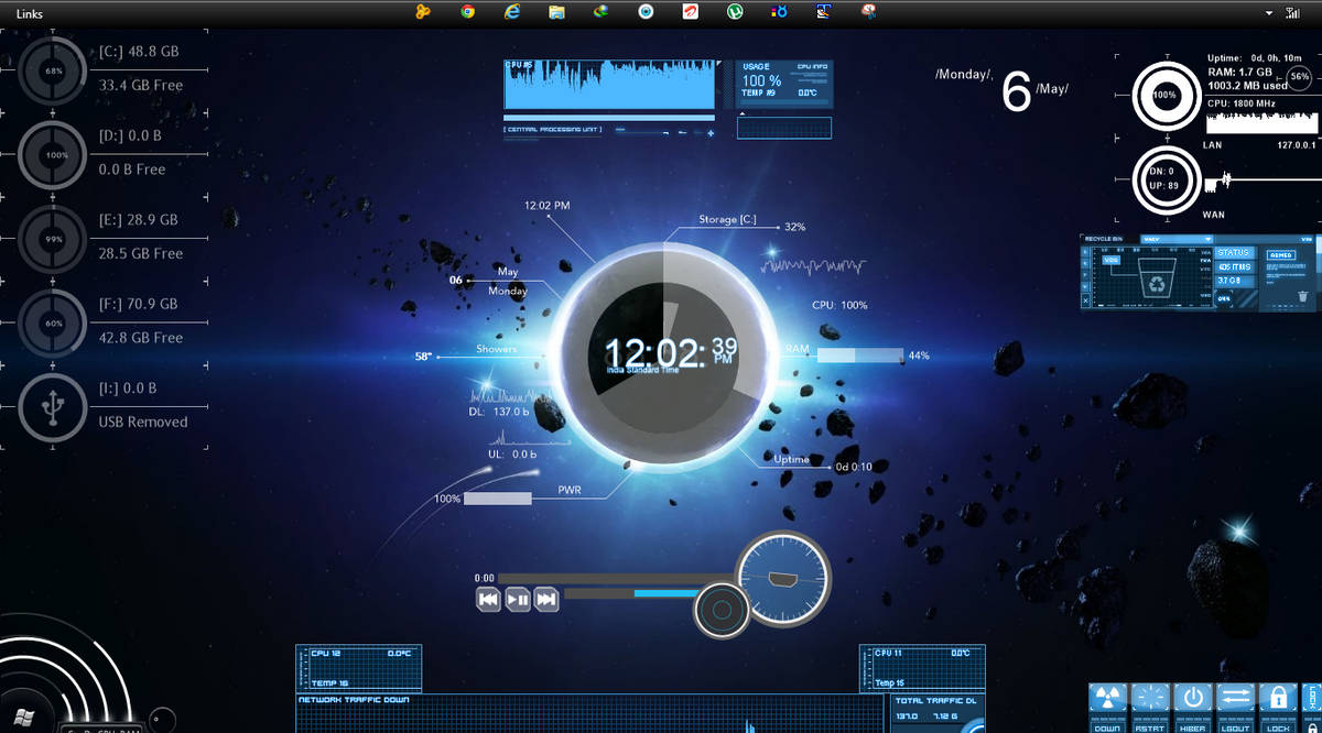 Bule space by surficsquad on DeviantArt