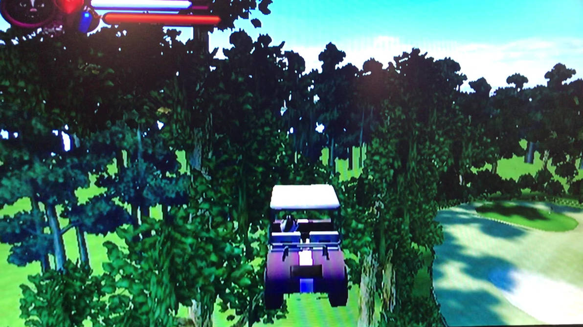 A Floating Golf Cart by LagovulpesTheGentle on DeviantArt