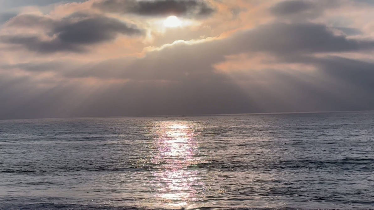 La Jolla Sunset Beach 1 by LagovulpesTheGentle on DeviantArt