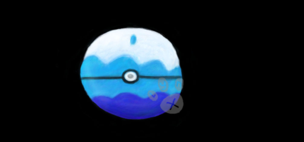 a lineless dive ball drawing by DahLynx on DeviantArt
