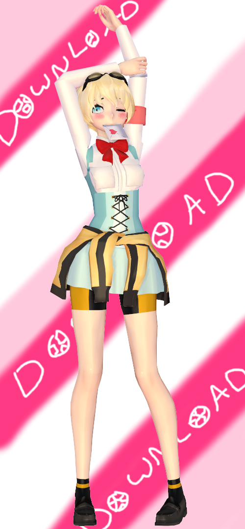 MMD \\ YANSIM Asu Rito - DOWNLOAD by FemaleST on DeviantArt