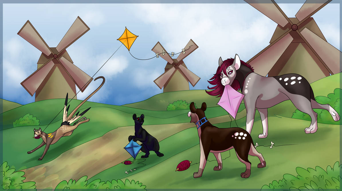 Windy Windmills by Aniju-Aura on DeviantArt