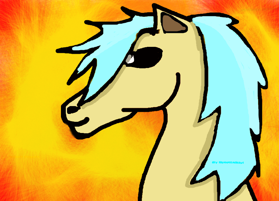 Shiny Ponyta by RED--F0X on DeviantArt