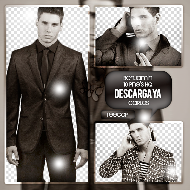 Pack Png Benjamin Lukovski by Carlos-Editions on DeviantArt