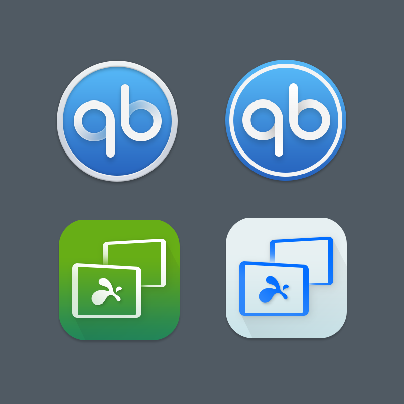 qBittorrent / Splashtop Icon (Win) by BluPaper on DeviantArt