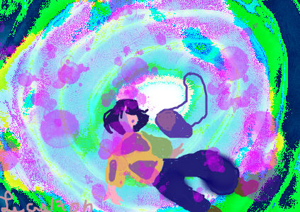 falling into the void by lucia1706 on DeviantArt