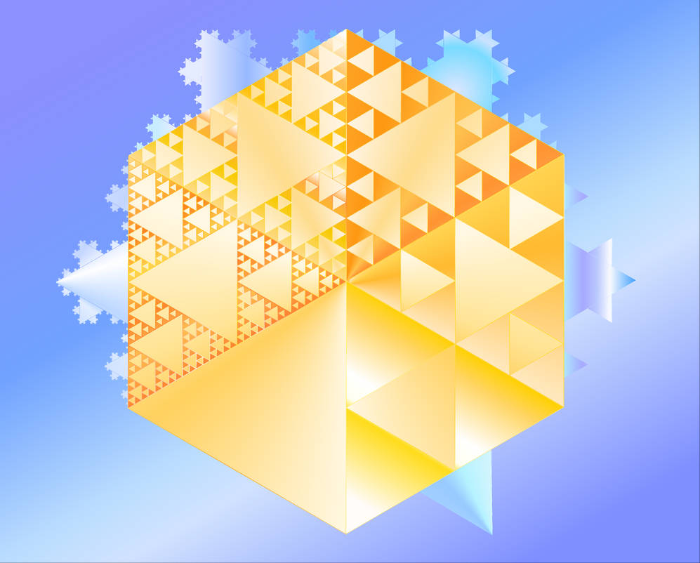 Evolution of Koch and Sierpinski Triangles by maschen on DeviantArt