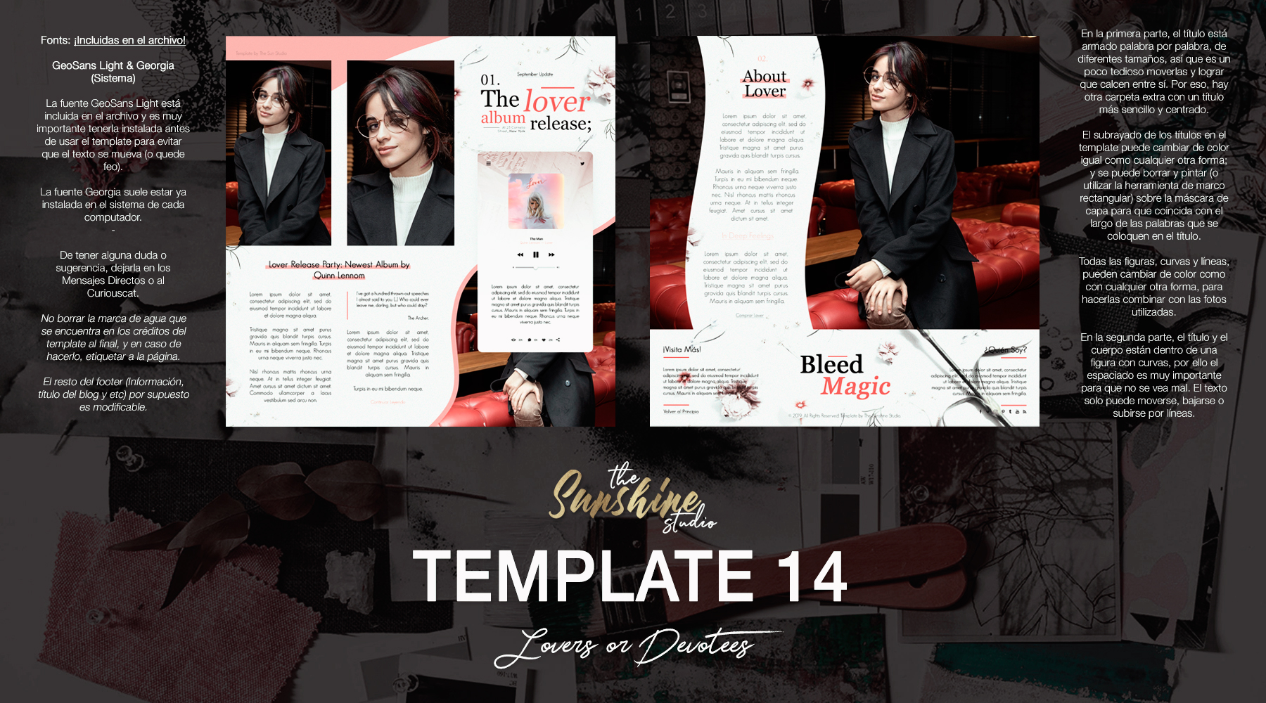 TEMPLATE 14: Lovers or Devotees. by TheSunStudio on DeviantArt
