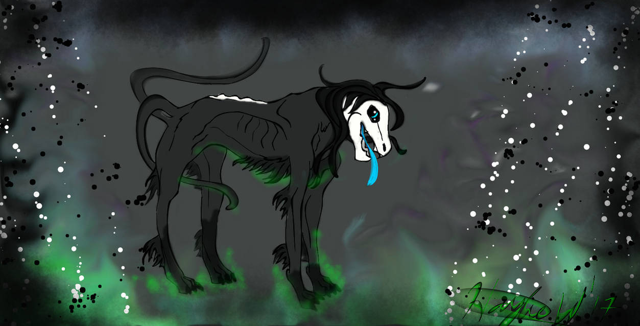 Demon Dog by DayDreamEilyah on DeviantArt