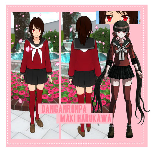 Maki Harukawa Skin by Ferniiswaag on DeviantArt