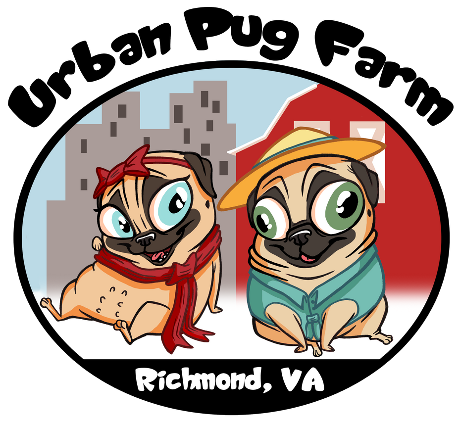 Urban Pug Farm Logo - Gallies by SnazzyDoodle on DeviantArt