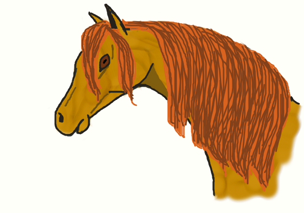 Chestnut Horse by Charlotte-Nikki on DeviantArt