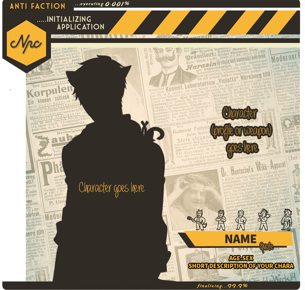 AFR : NPC Template by afadmin on DeviantArt