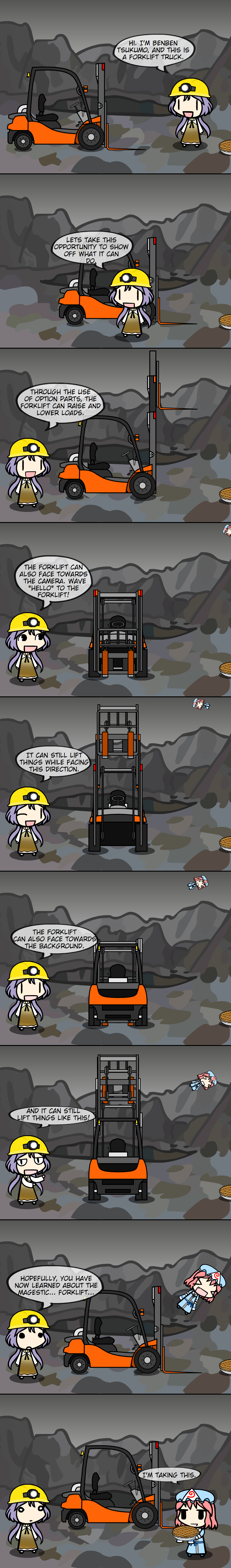 Walfas Create.swf Custom Prop - Forklift Truck by WaveSine on DeviantArt