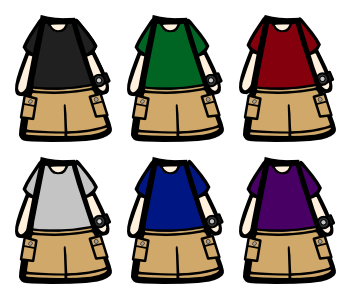 Walfas Custom Base - Tan Cargo Pants Outfits by WaveSine on DeviantArt