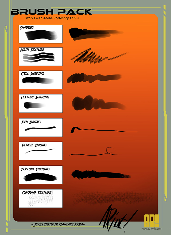 Ashley Riot 2014 Brush Pack by JocelynAda on DeviantArt