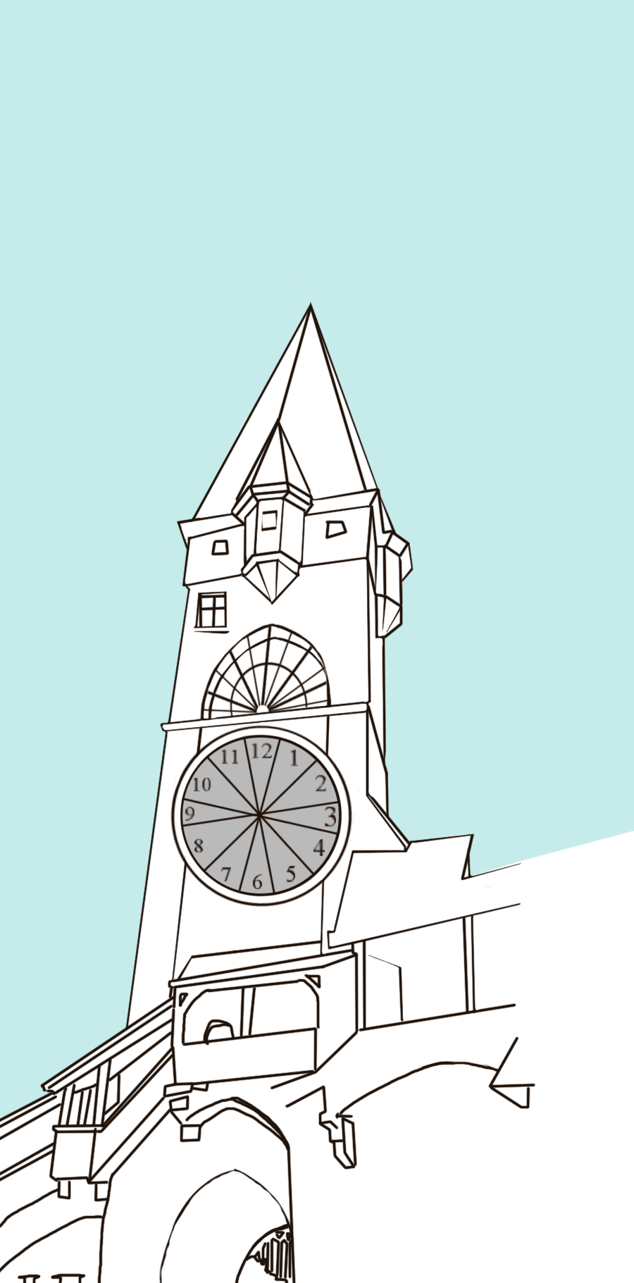 Clock Tower sketch by Yggdrasil-of-Mitho on DeviantArt