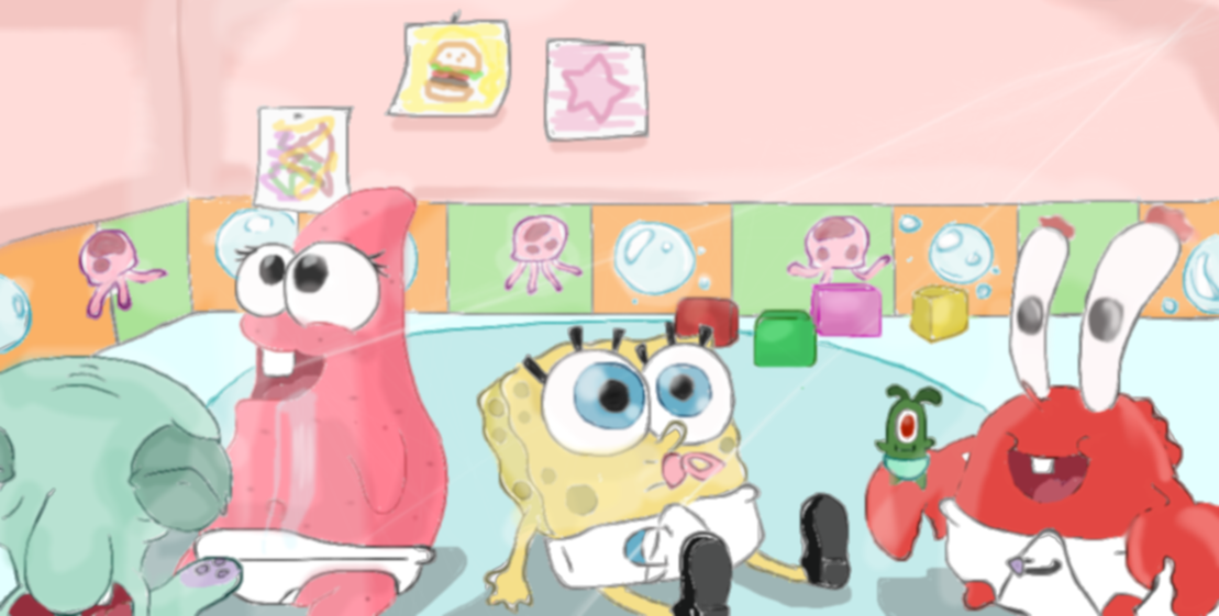 SpongeBob And Friends As Babies by bambi1234 on DeviantArt