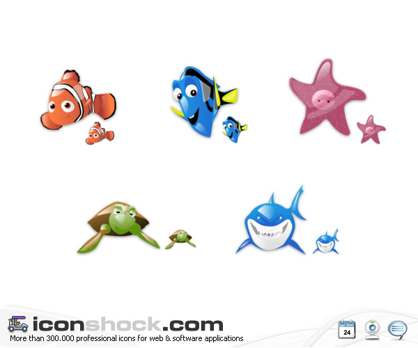 Finding Nemo vista icons by Iconshock on DeviantArt