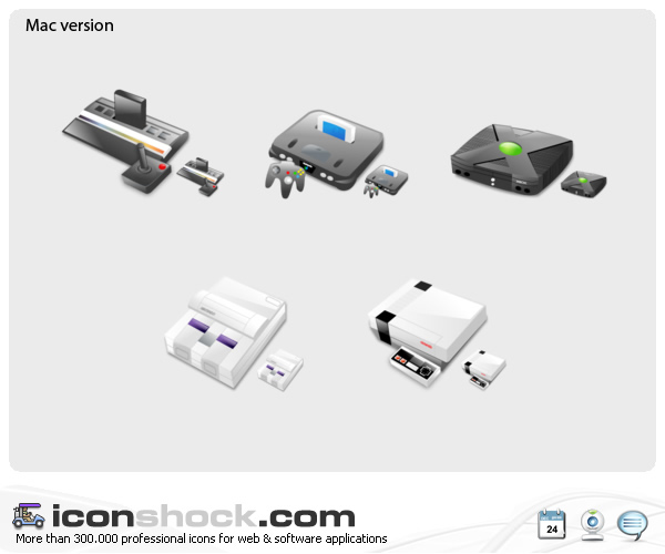Consoles Web Icons by Iconshock on DeviantArt