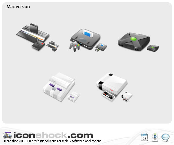 Consoles Web Icons by Iconshock on DeviantArt