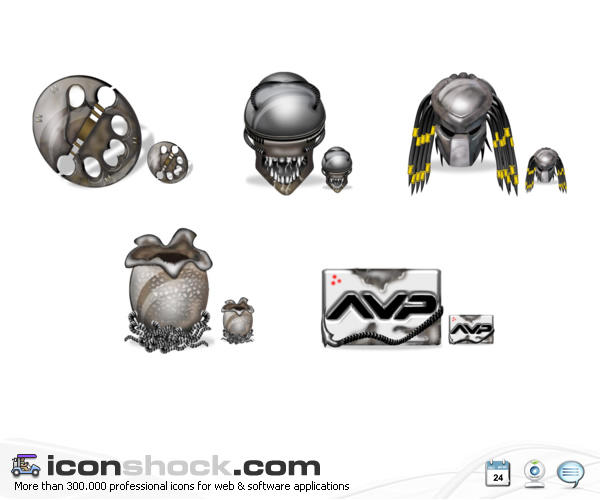 Alien vs Predator Vista Icons by Iconshock on DeviantArt