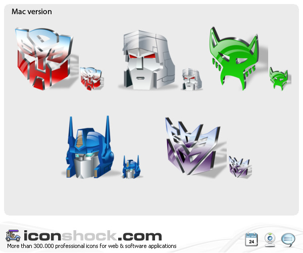 Transformers Web icons by Iconshock on DeviantArt